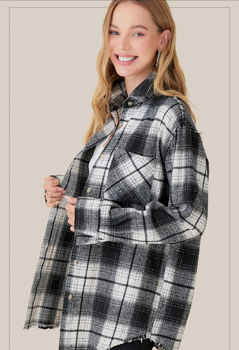Long Flannel Shacket – gottahaveitct